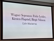Past Meetings | Wagner Society in Queensland